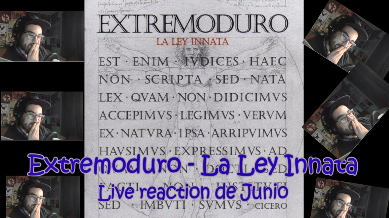 Extremoduro - La ley innata | (LIVE) Reacción e impresión del Doctor ...