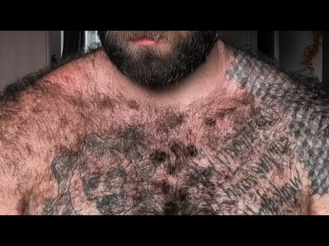 Strong Hairy Chest Bodybuilders | Rugged Strength Drive| muscle ...