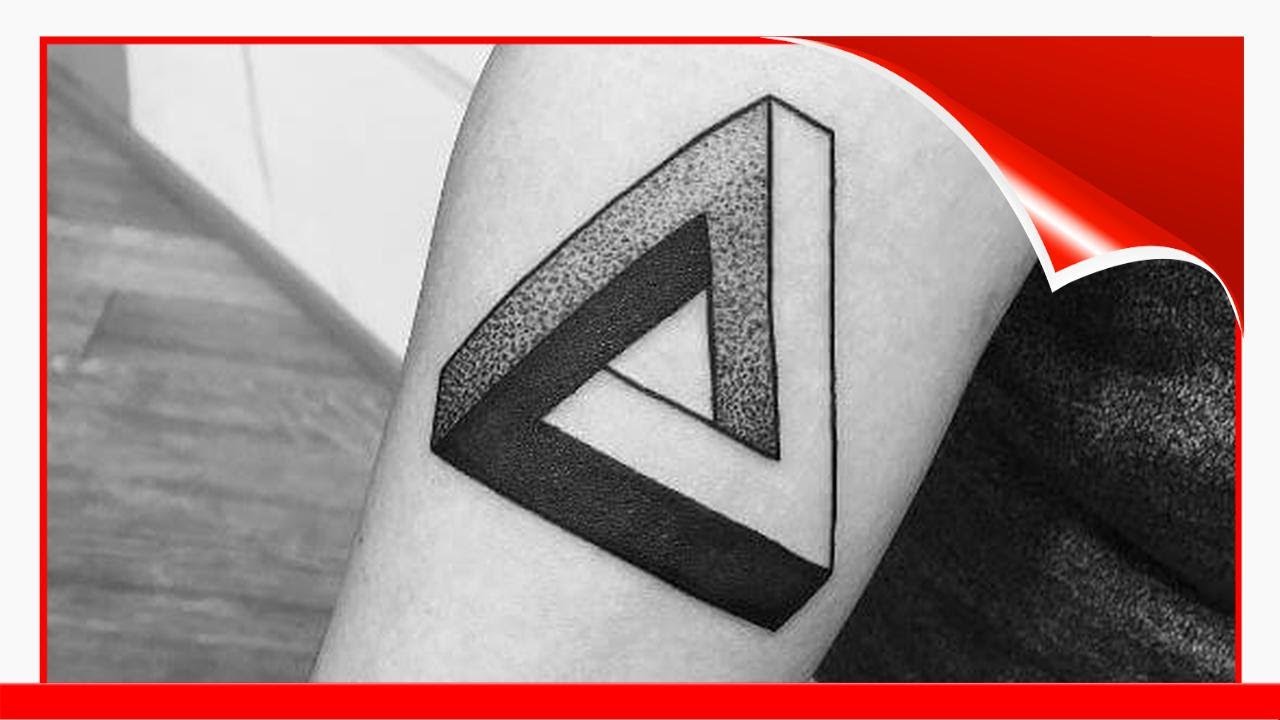 50+ Geometric Triangle Tattoos Designs With Meanings (2020) ! - YouTube