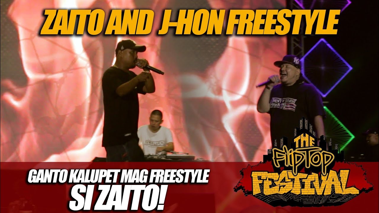 THE FLIPTOP FESTIVAL - ZAITO AND J-HON (FREESTYLE) - YouTube
