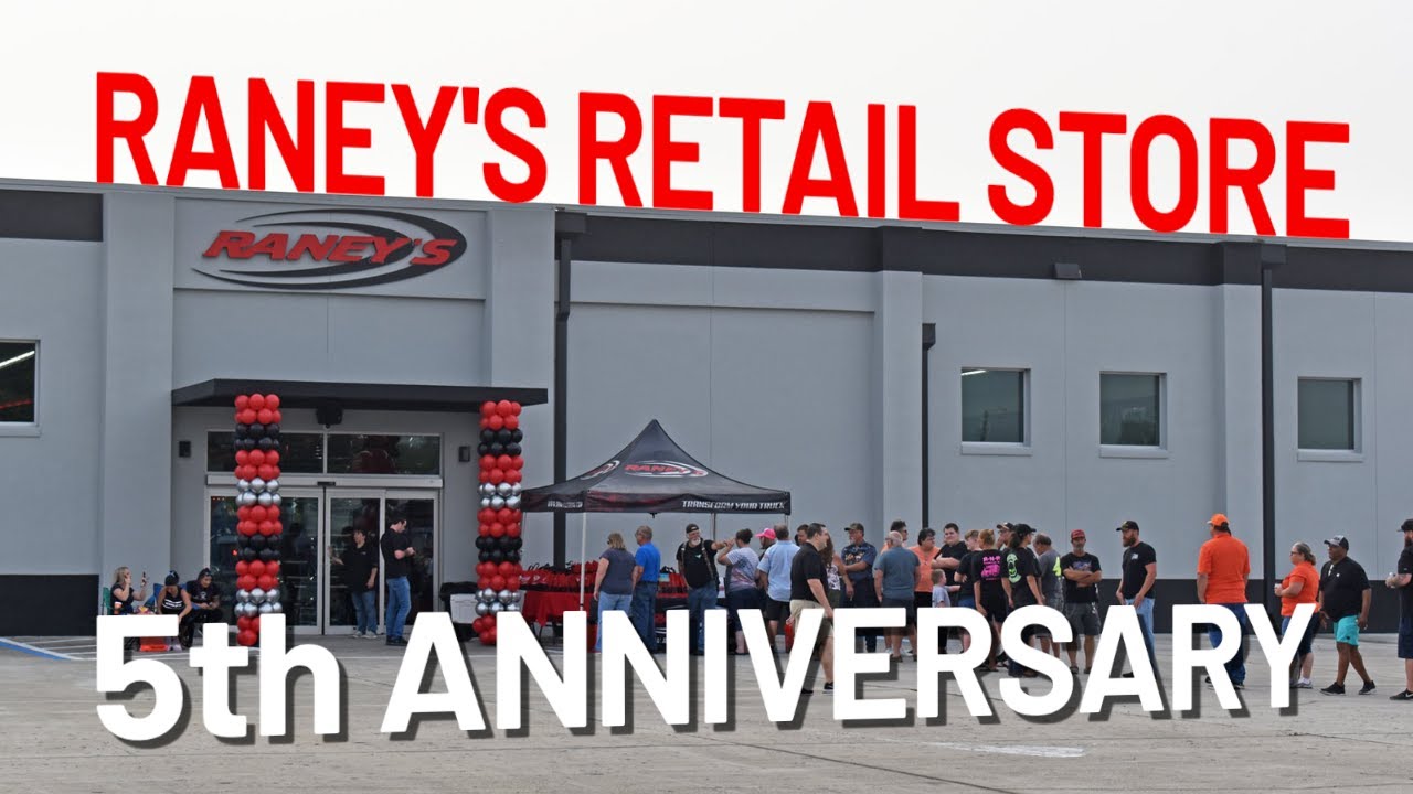 Raney's Retail Store 5 Year Anniversary - YouTube