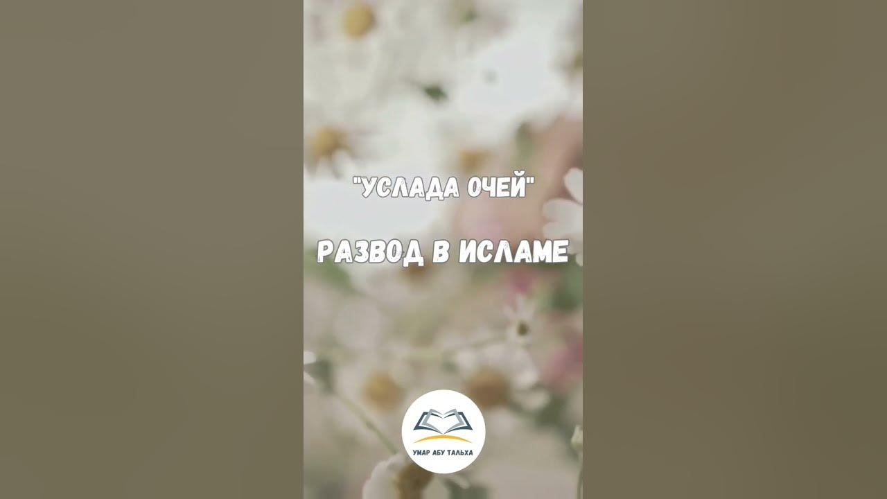 Услада очей / Умар Абу Тальха - YouTube