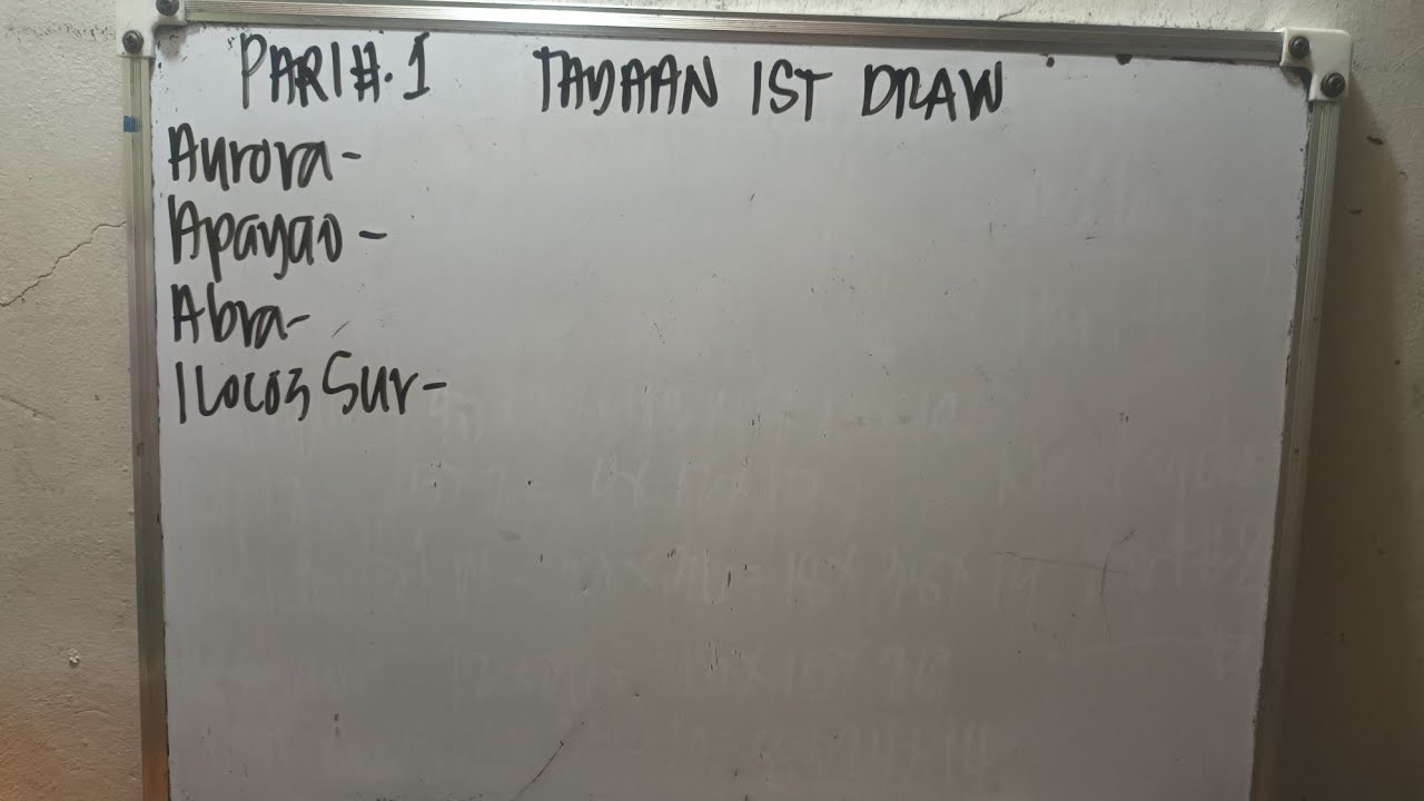 PART#1 TAYAAN 1ST DRAW/ DECEMBER 3, 2023. - YouTube