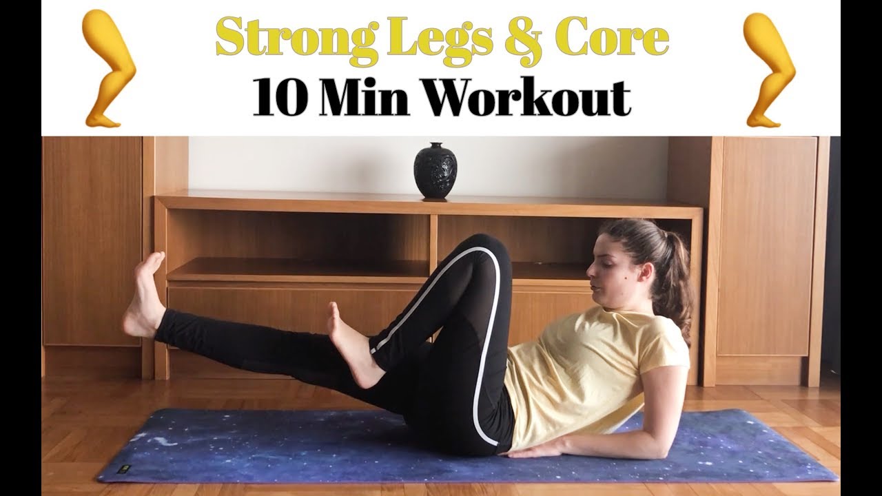 Strong Core & Legs at Home Workout for Martial Artists 🦵🥋 - YouTube
