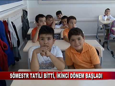 SÖMESTR TATİLİ BİTTİ, İKİNCİ DÖNEM BAŞLADI (03.02.2020)