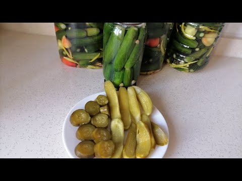 HEM SICAK SU DA HEM DE SOGUK SU DA TAM ÖLÇÜLÜ SALATALIK TURŞUSU TARİFİ 💯ÇITIR ÇITIR TURŞU NASIL OLUR