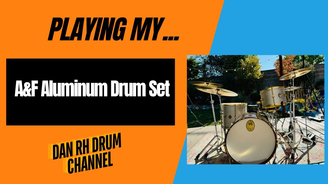 A&F Aluminum Drum Set - YouTube