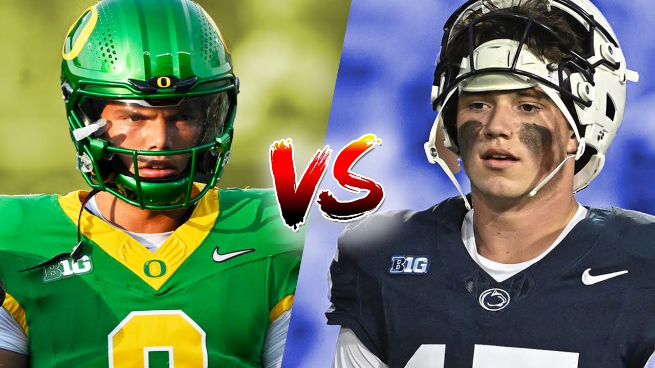 #1 OREGON vs. #3 PENN STATE Showdown! College Football Weekly | Sports ...