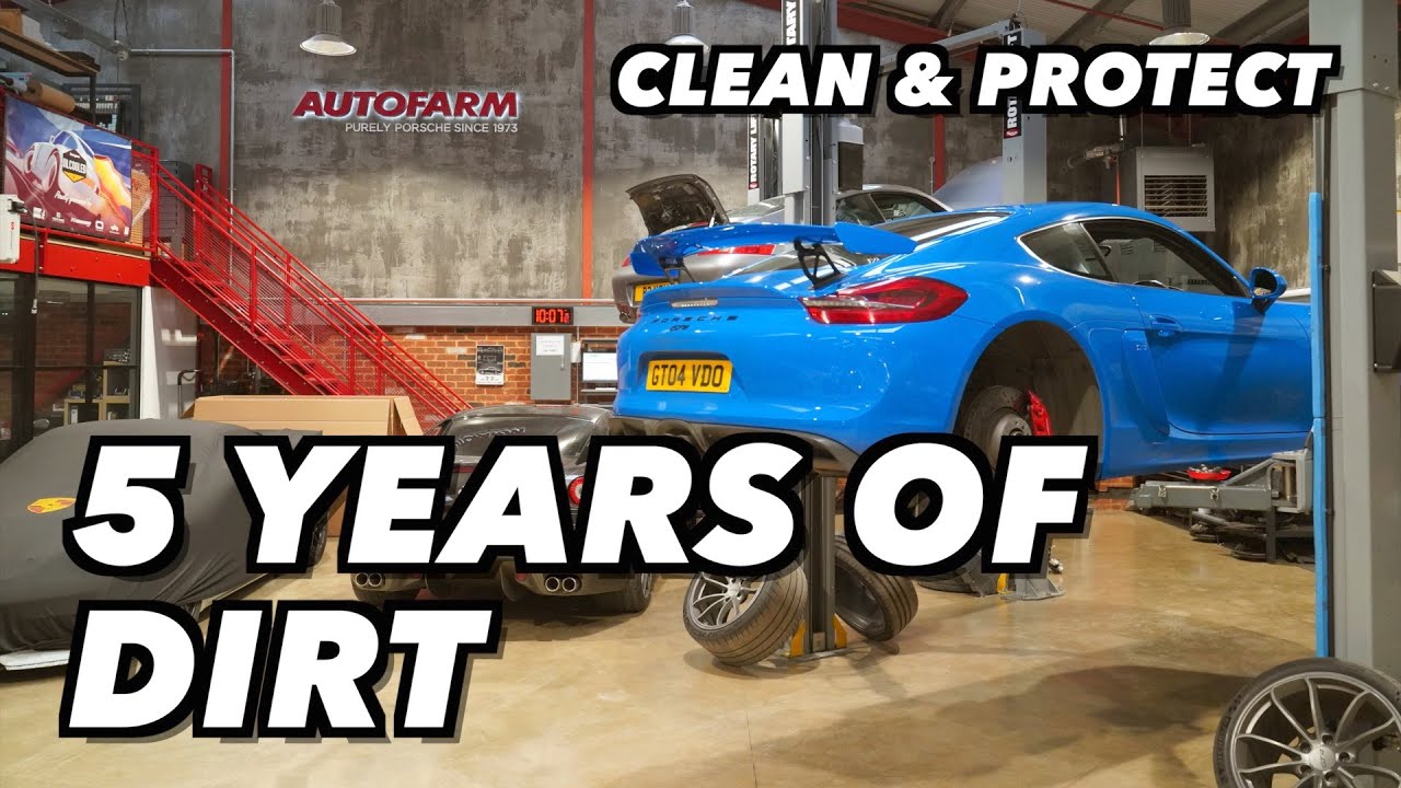 PROPER Porsche Cayman Car CLEAN DETAIL - YouTube