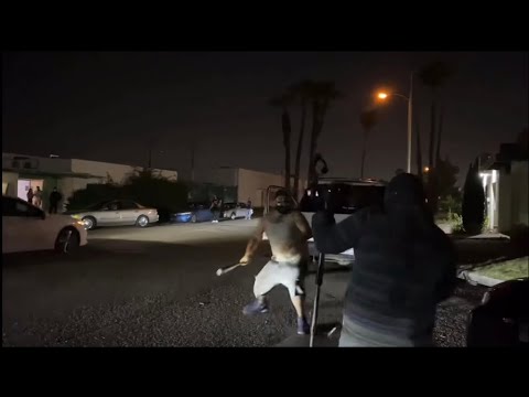 !!!PHOTOGRAPHER DEFENDS HIMSELF AFTER BEING HIT WITH BAT!!! - YouTube