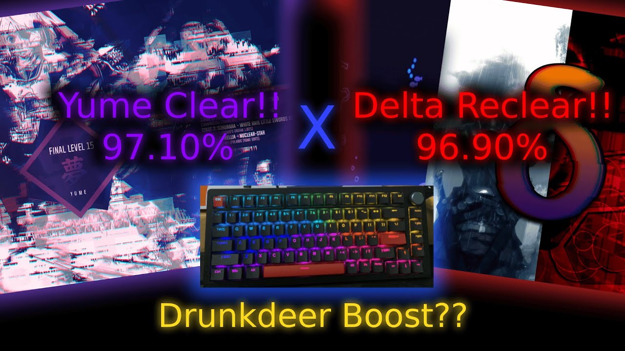 Yume 15th Dan Clear!! X Delta Dan Reclear!! | Drunkdeer ah moment - YouTube