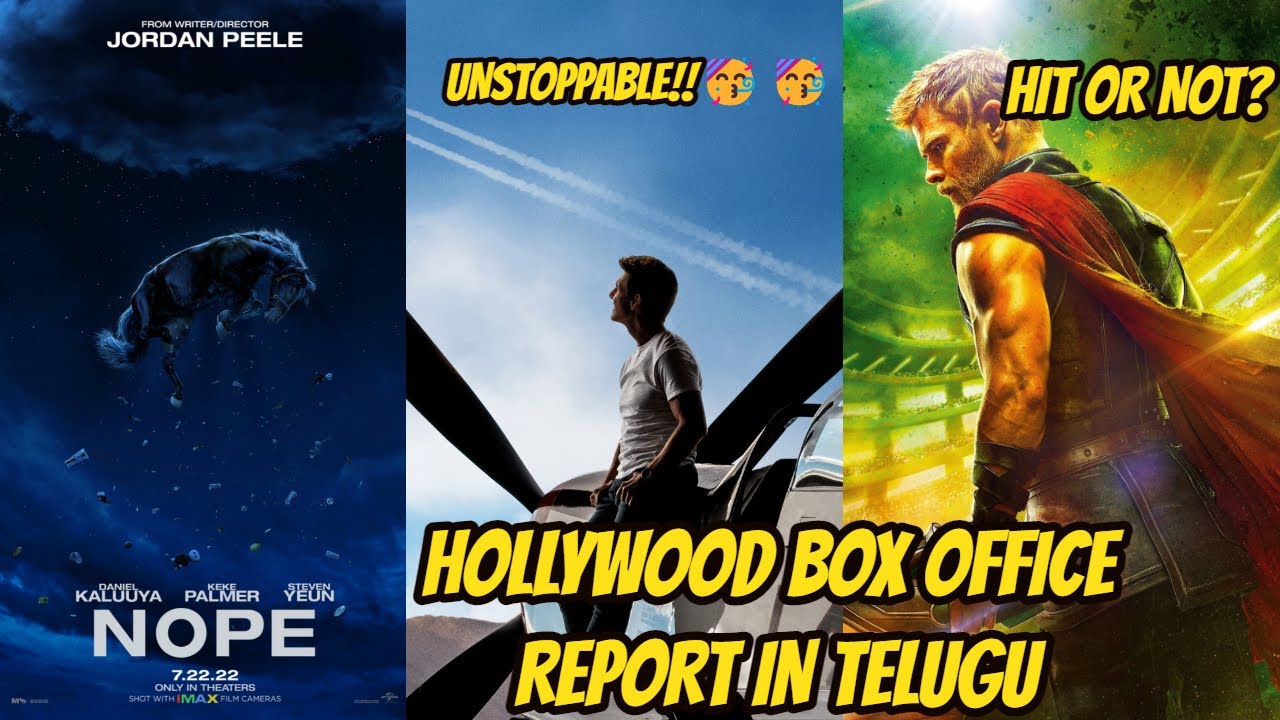 HOLLYWOOD BOX OFFICE TELUGU:- TOP GUN 2,NOPE,BEAST,THOR 4 AND MORE ...