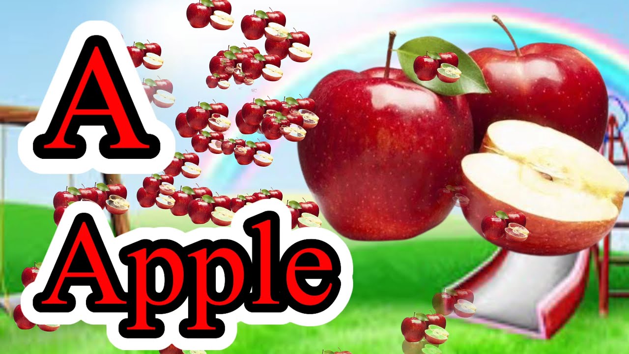 ABCD Alphabets Phonics In english A to Z learning with image & examples ...