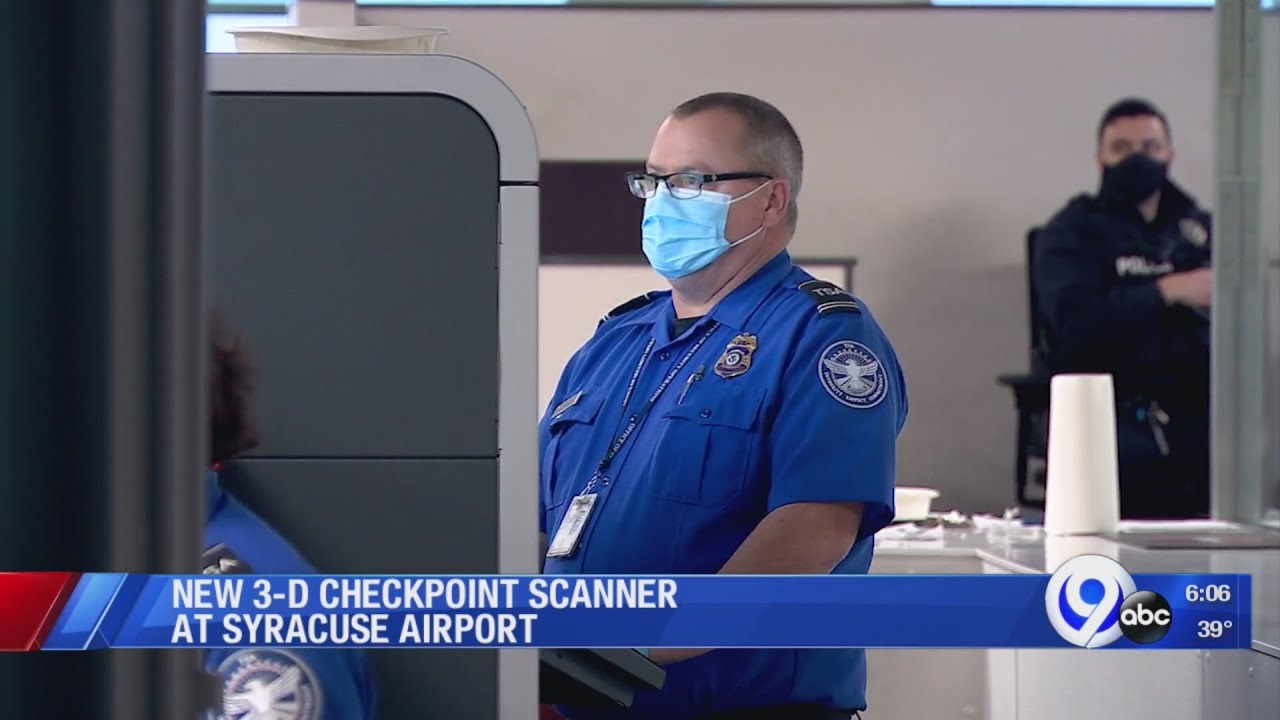 New 3D checkpoint scanner at Syracuse Airport - YouTube