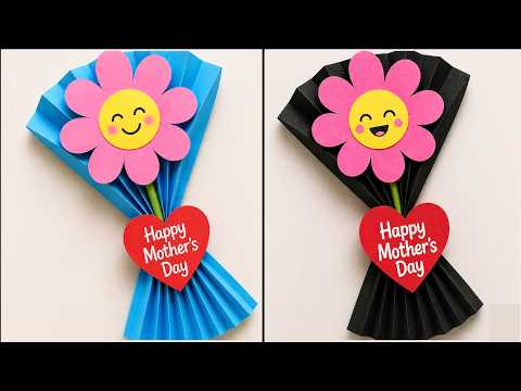 DIY Paper Flower Bouquet | Easy Mother’s Day Gift Idea | Mother's Day Crafts With Paper | Handmade