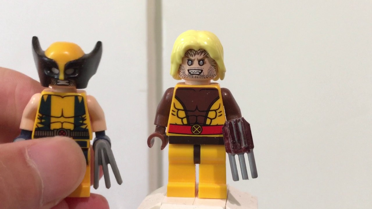 Sabertooth Lego Custom Tutorial - YouTube