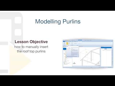 EdiLus Tutorial - Purlins modeling - ACCA software - YouTube