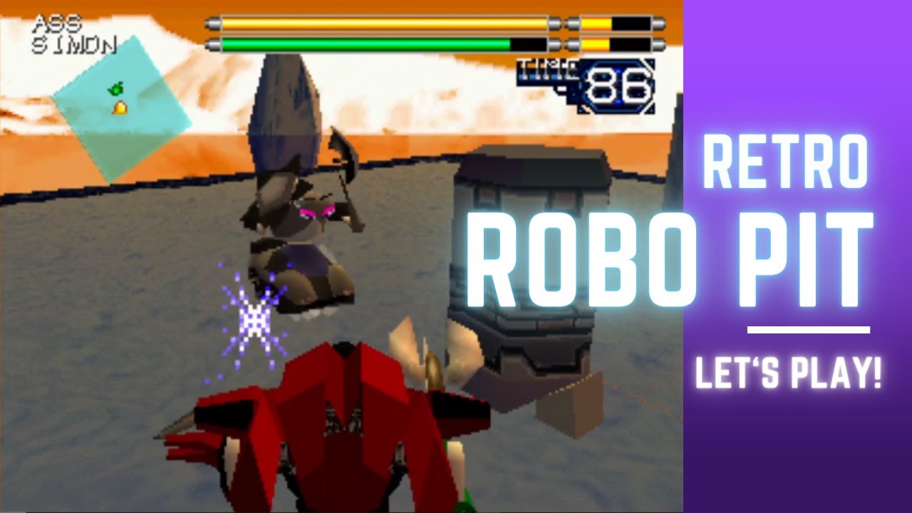 Let's Play Robo Pit On The PlayStation 1 - PS1 - In HD - YouTube