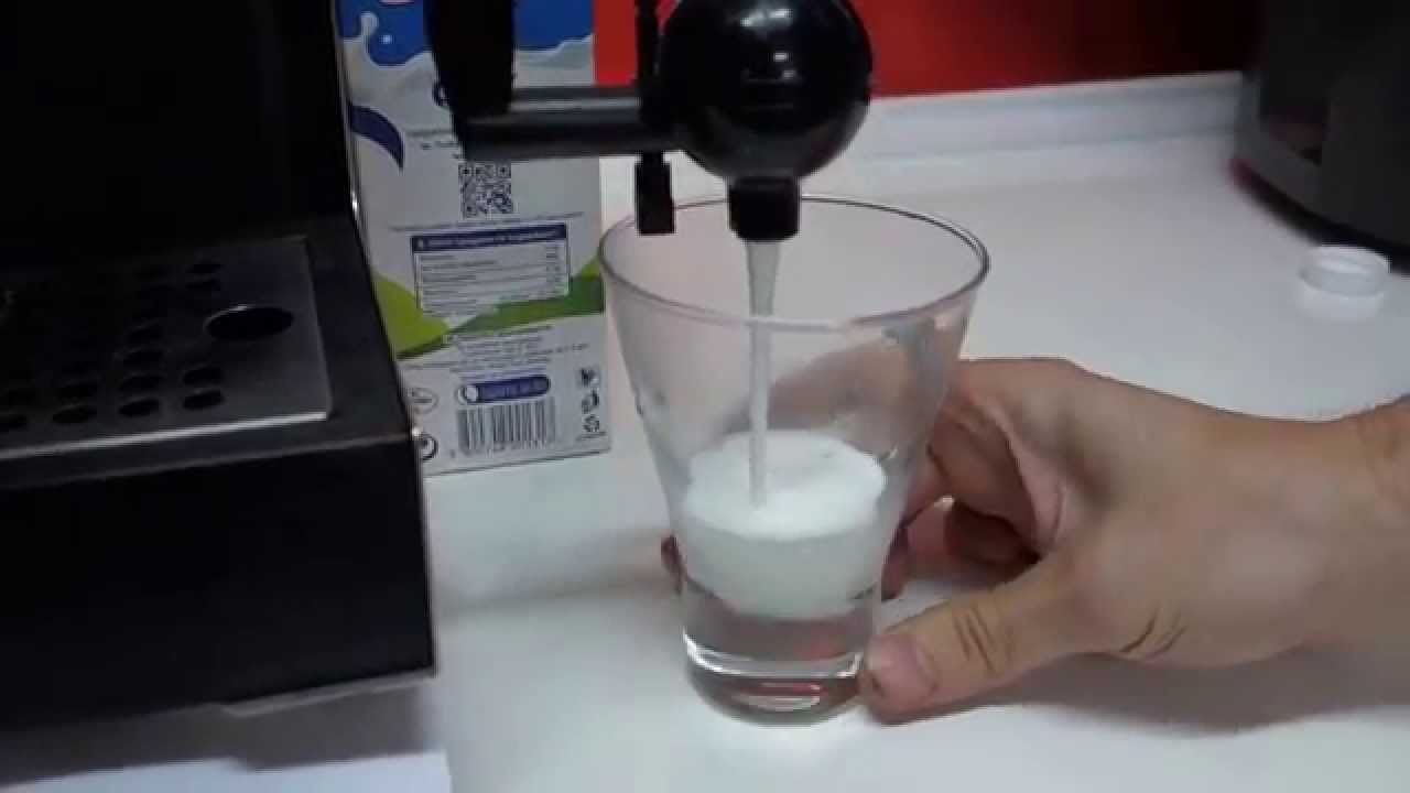 Installing and use of Full Set Black Cappuccinatore - YouTube