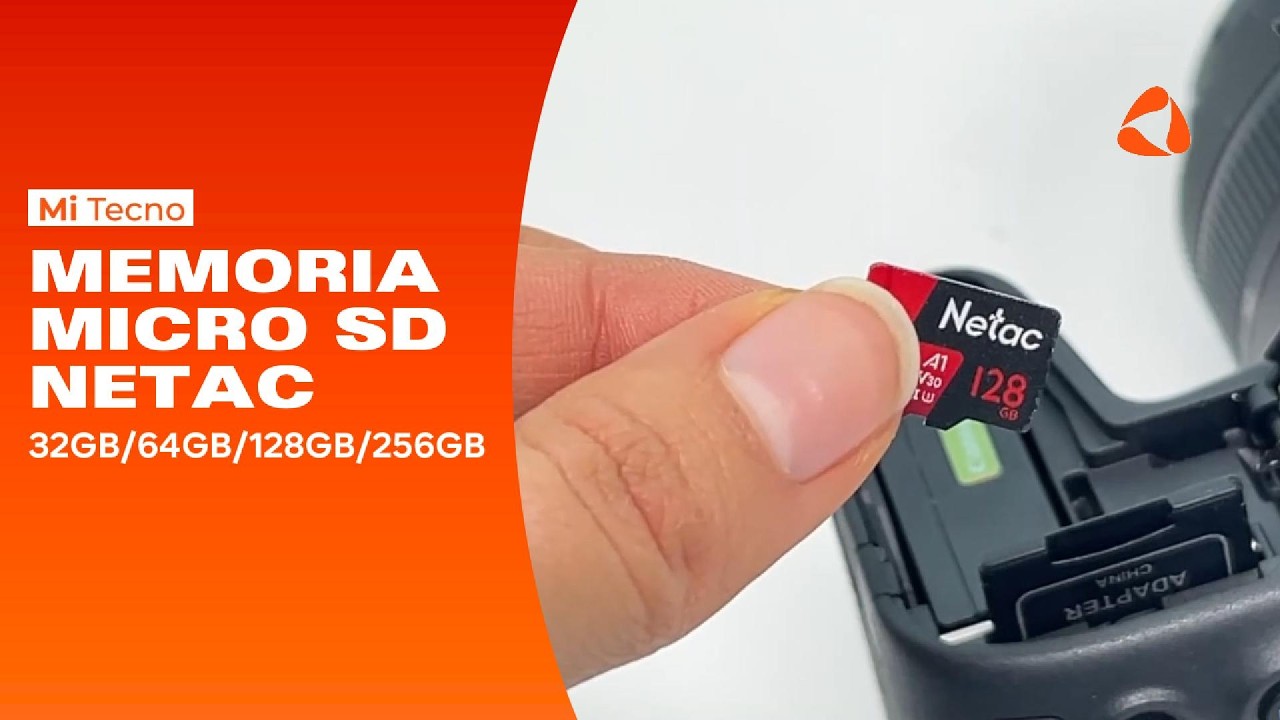 💾Demostración de la Memoria micro SD Netac 32/64/128/256GB💻 - YouTube