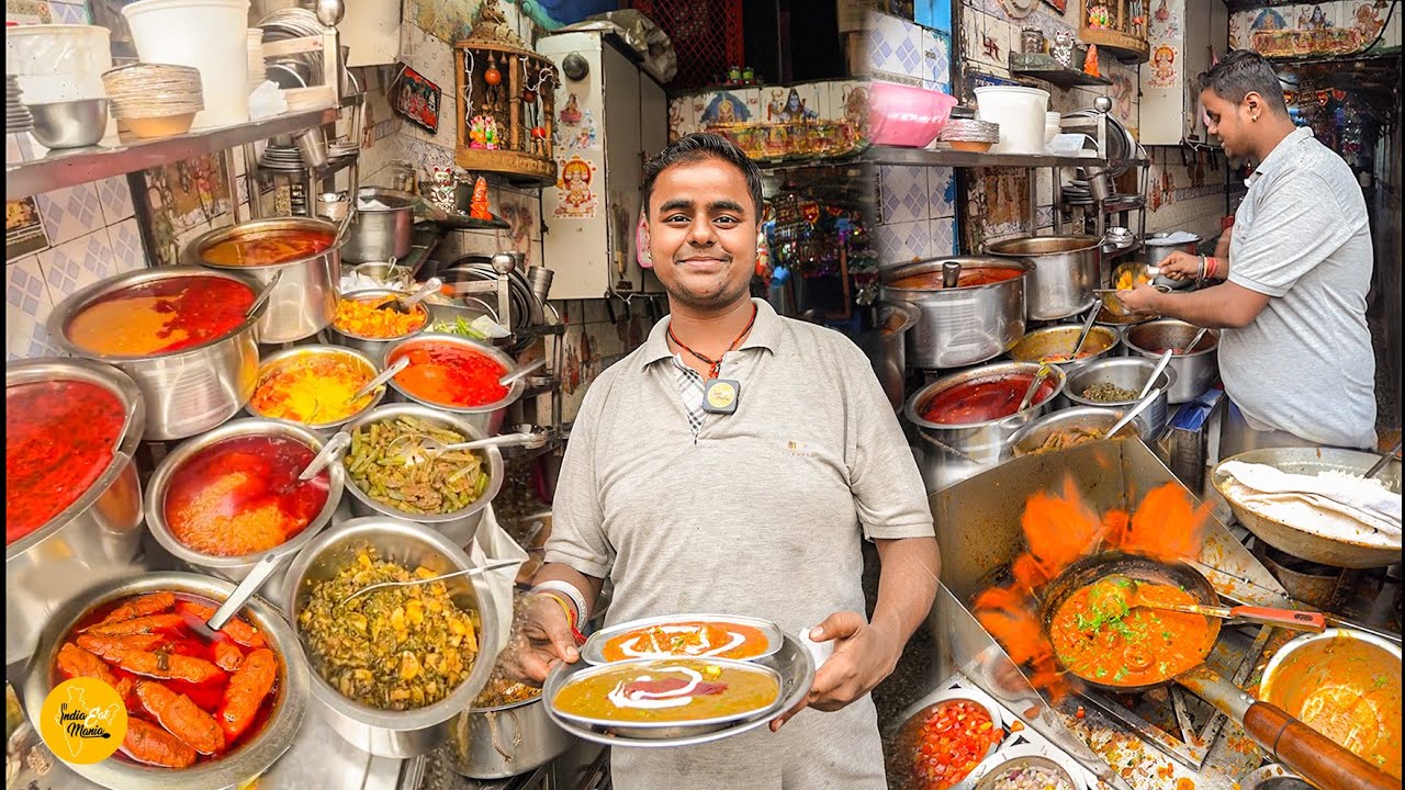 5 Star Quality Wala Ladli Dhaba Ka Unlimited Pure Veg Food Making Rs ...