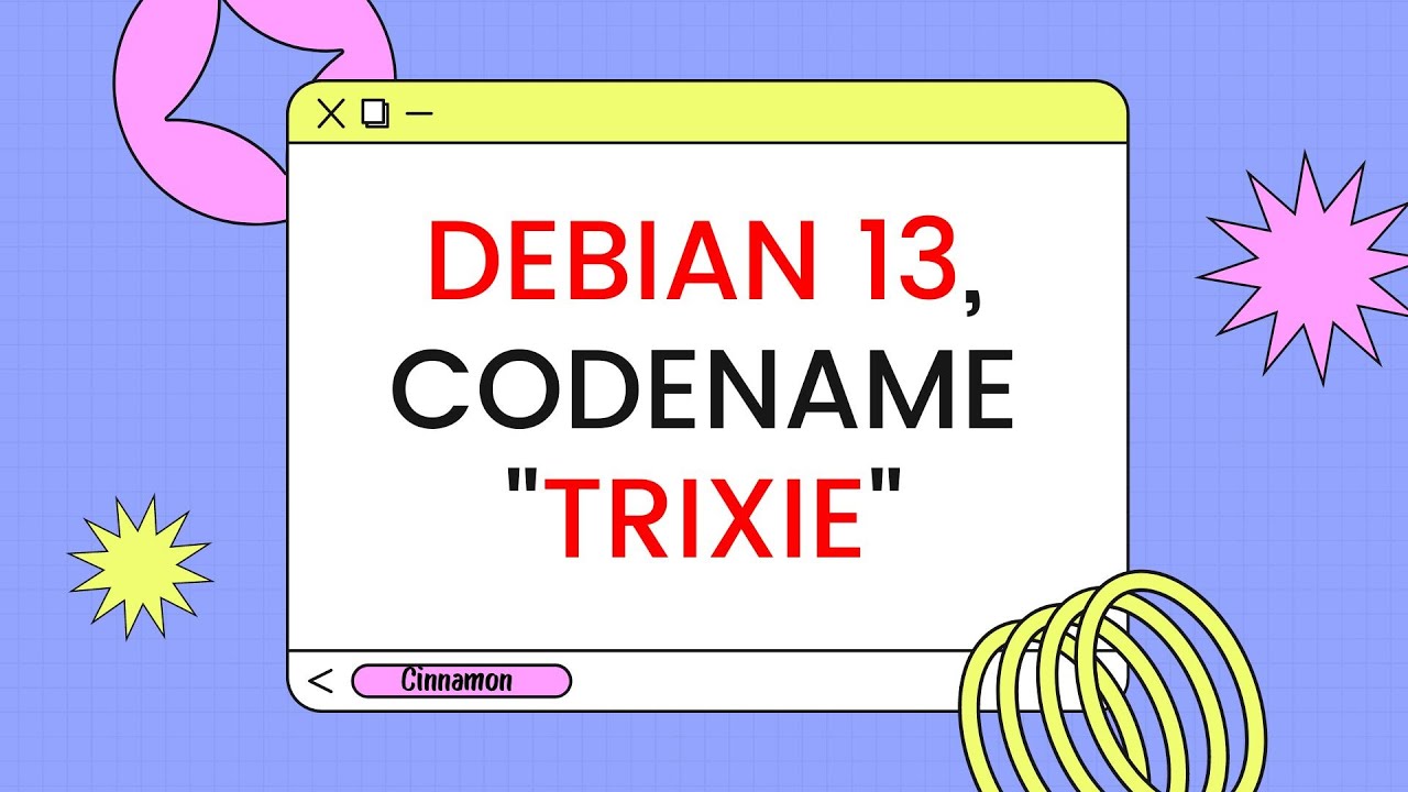 Debian 13 Trixie Cinnamon Desktop - YouTube