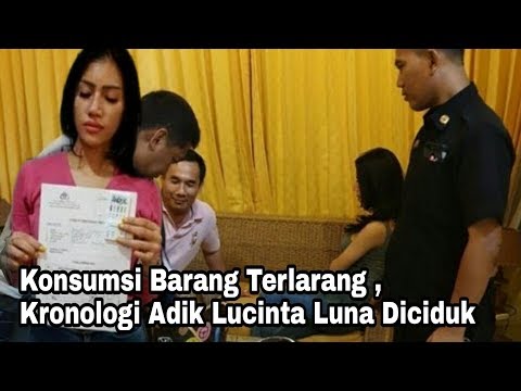 Pakai Barang Terlarang , Adik Lucinta Luna Reva AlexaTerciduk ?
