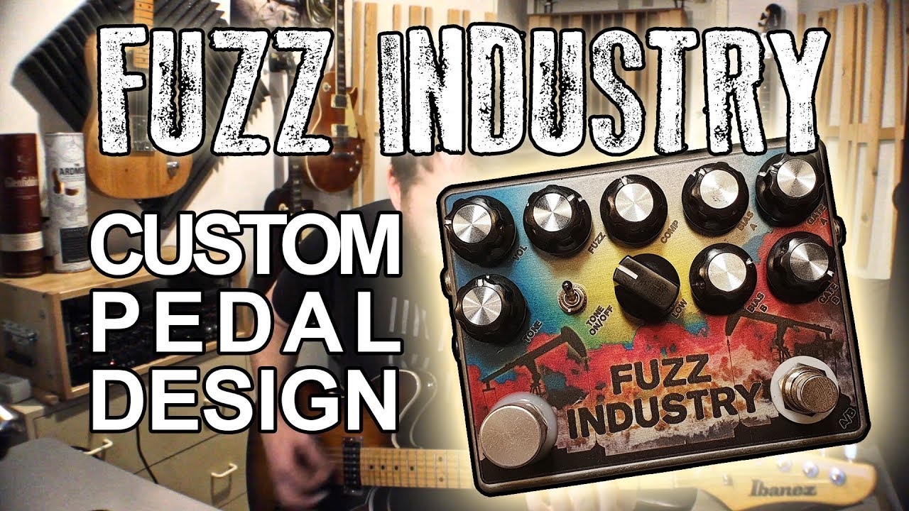 FUZZ INDUSTRY Custom made Fuzz Pedal ! - YouTube