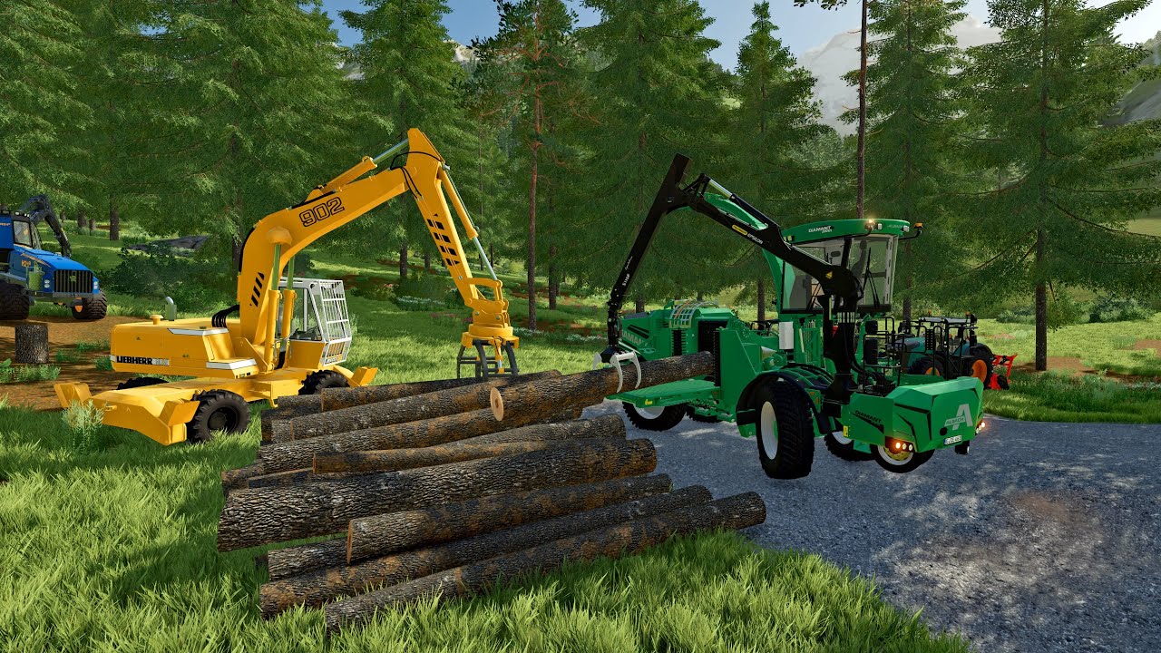FS22 - Map Erlengrat 003 🇩🇪 🚧🌲 - Forestry, Farming and Construction ...