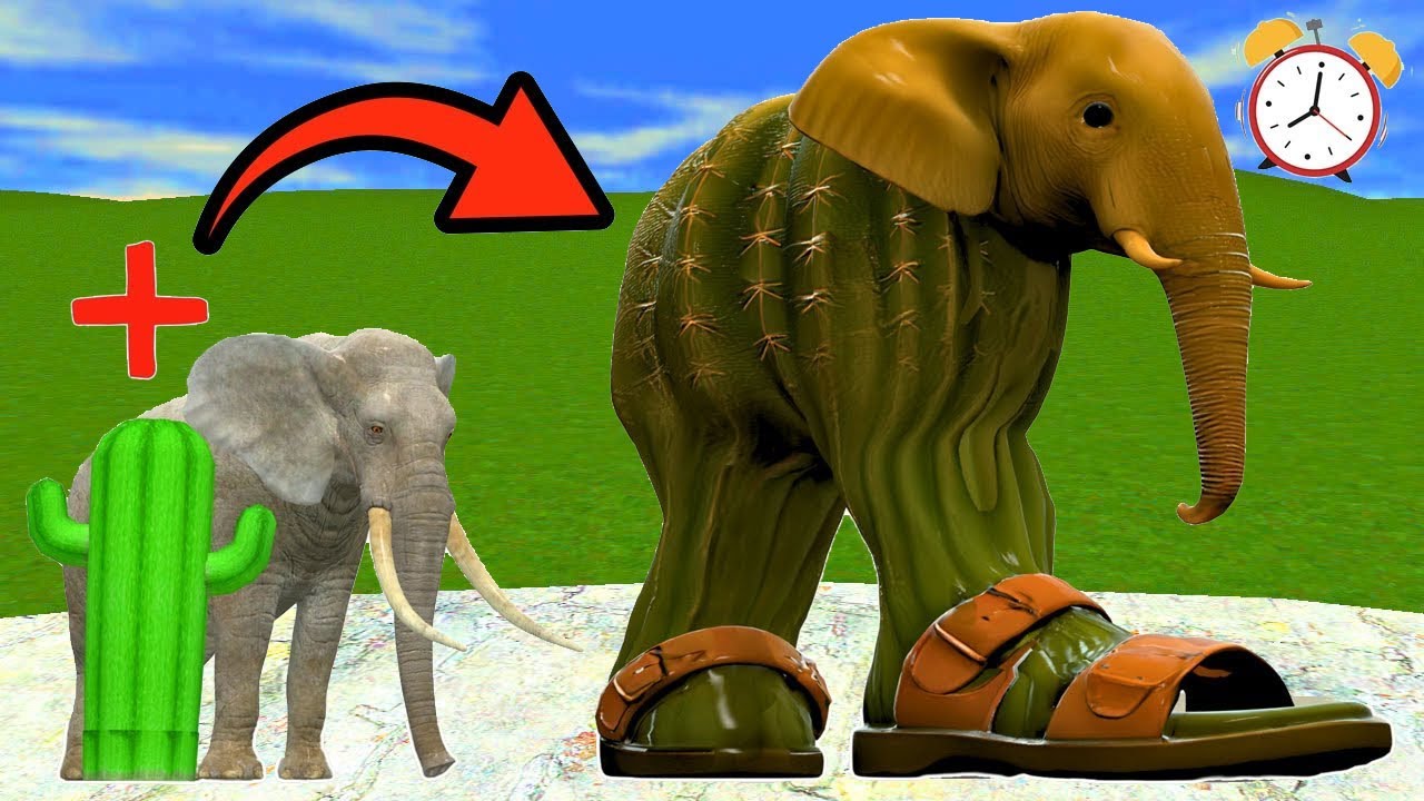 I MADE LIRILÌ LARILÀ BRAINROT MEMES WITH ELEPHANT AND CACTUS In Garry's ...
