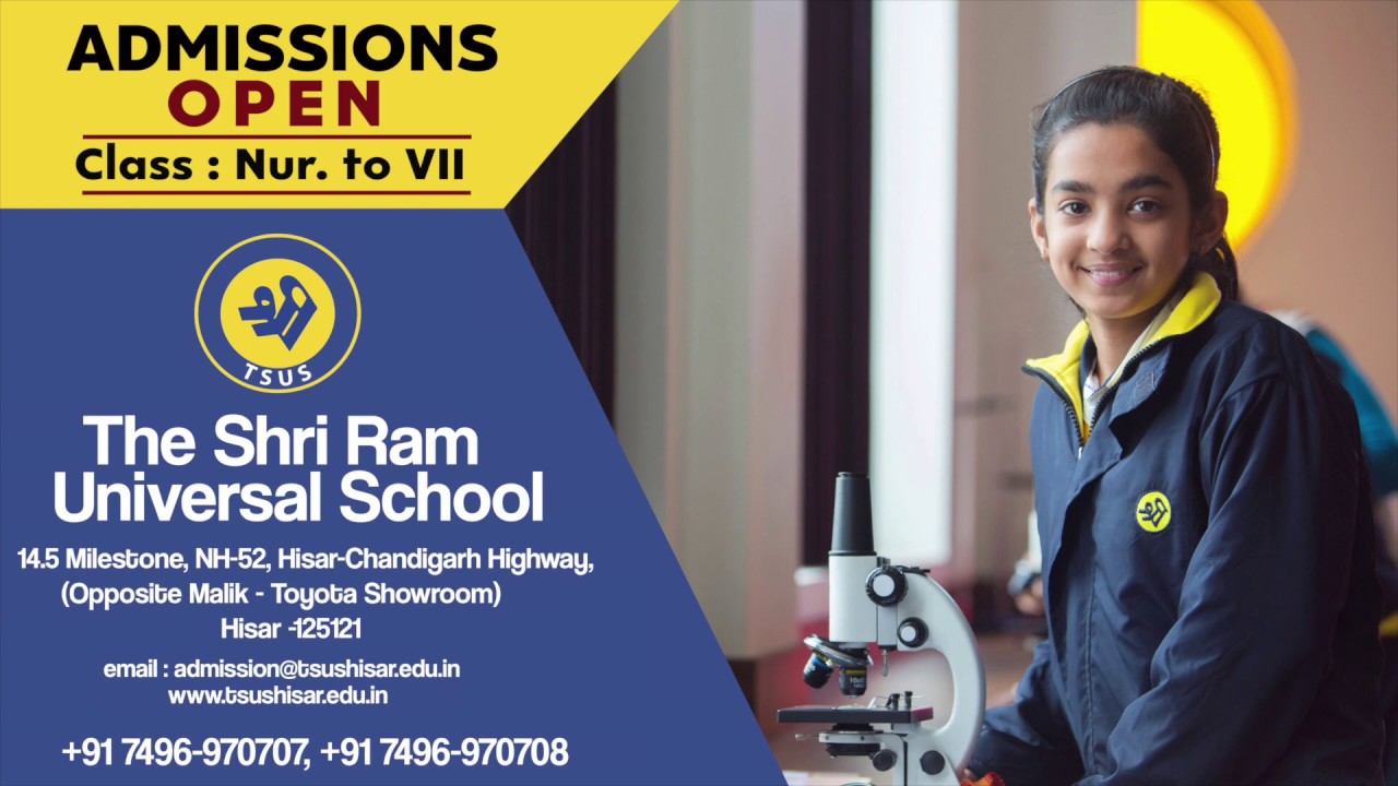 The Shri Ram Universal School - YouTube