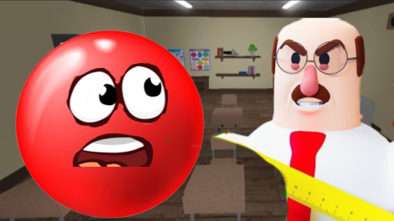 Red ball in school! Red ball 4 animation - YouTube