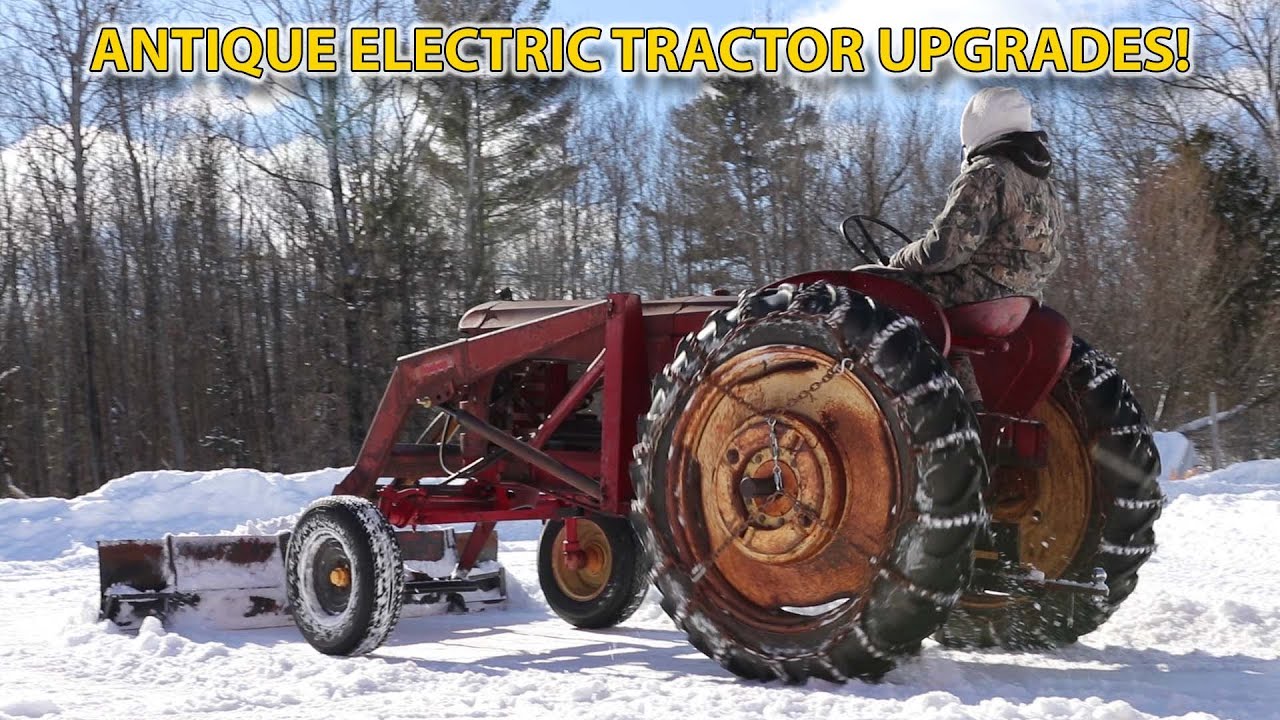 Massey-Harris Electric Tractor Conversion Upgrades with BigBattery and ...
