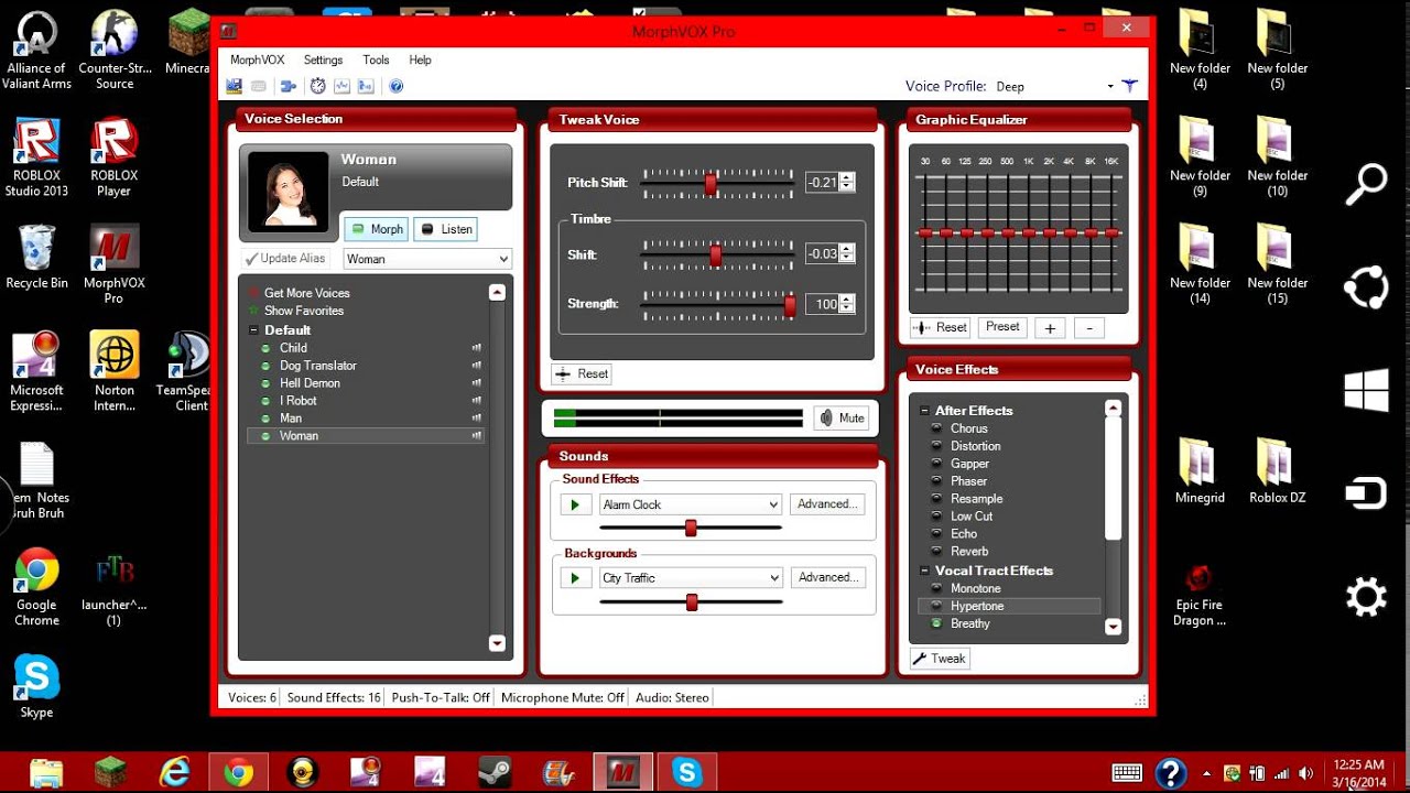 Gaming Voice Changer! - MorphVOX Pro - YouTube