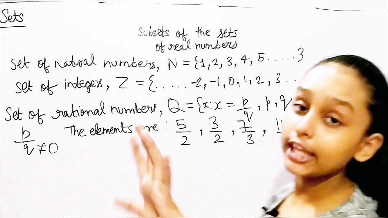 V-6 CBSE CLASS XI / XII || Maths || Types of Intervals CLOSED OPEN SETS interval & subsets iit ...