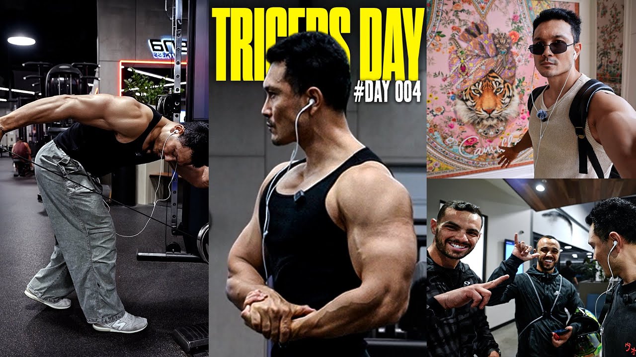 Best TRICEPS workout |Learn "Side chest" pose| - YouTube