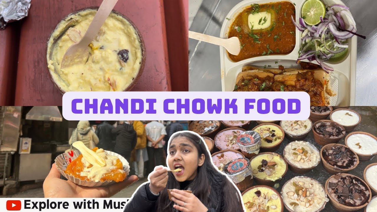 Chandni Chowk Food | Chandni Chowk Famous Food | Famous Street Food Of ...