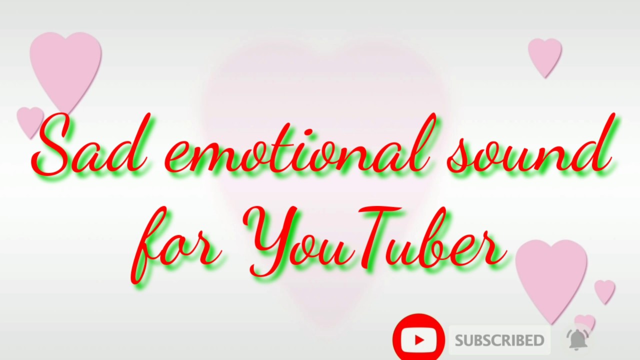 Sad background music for YouTubers - YouTube