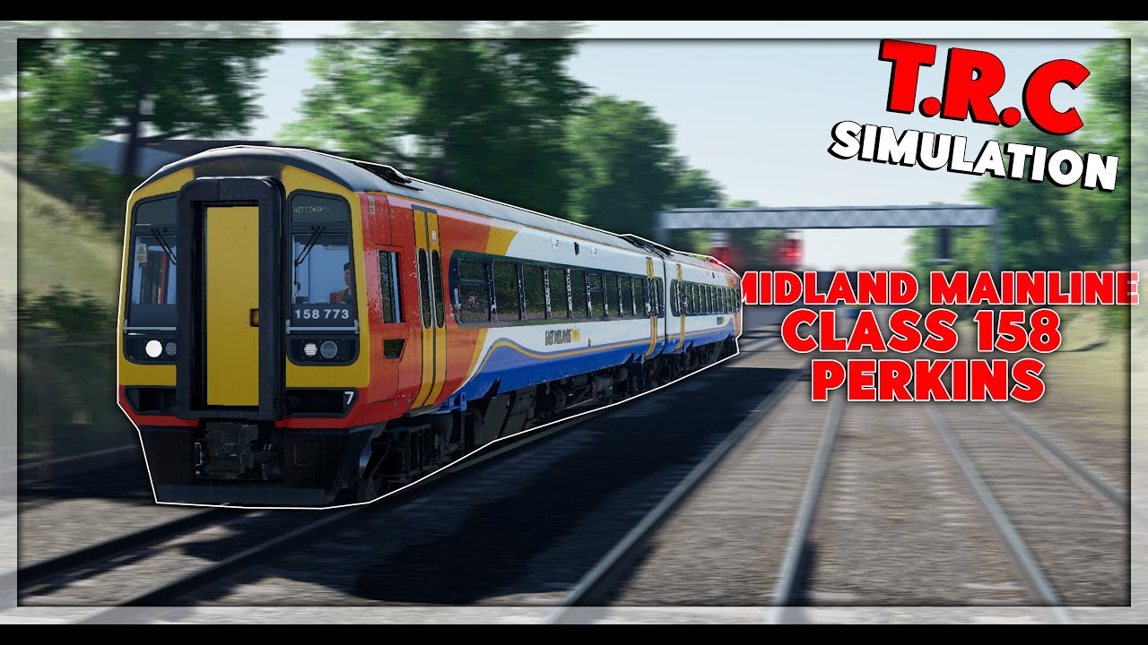 Train Sim World 3 | Class 158 Perkins Sound Mod | Midland Mainline ...