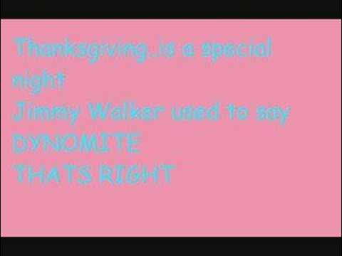 adam sandler lyrics - the thanksgiving song - YouTube Music
