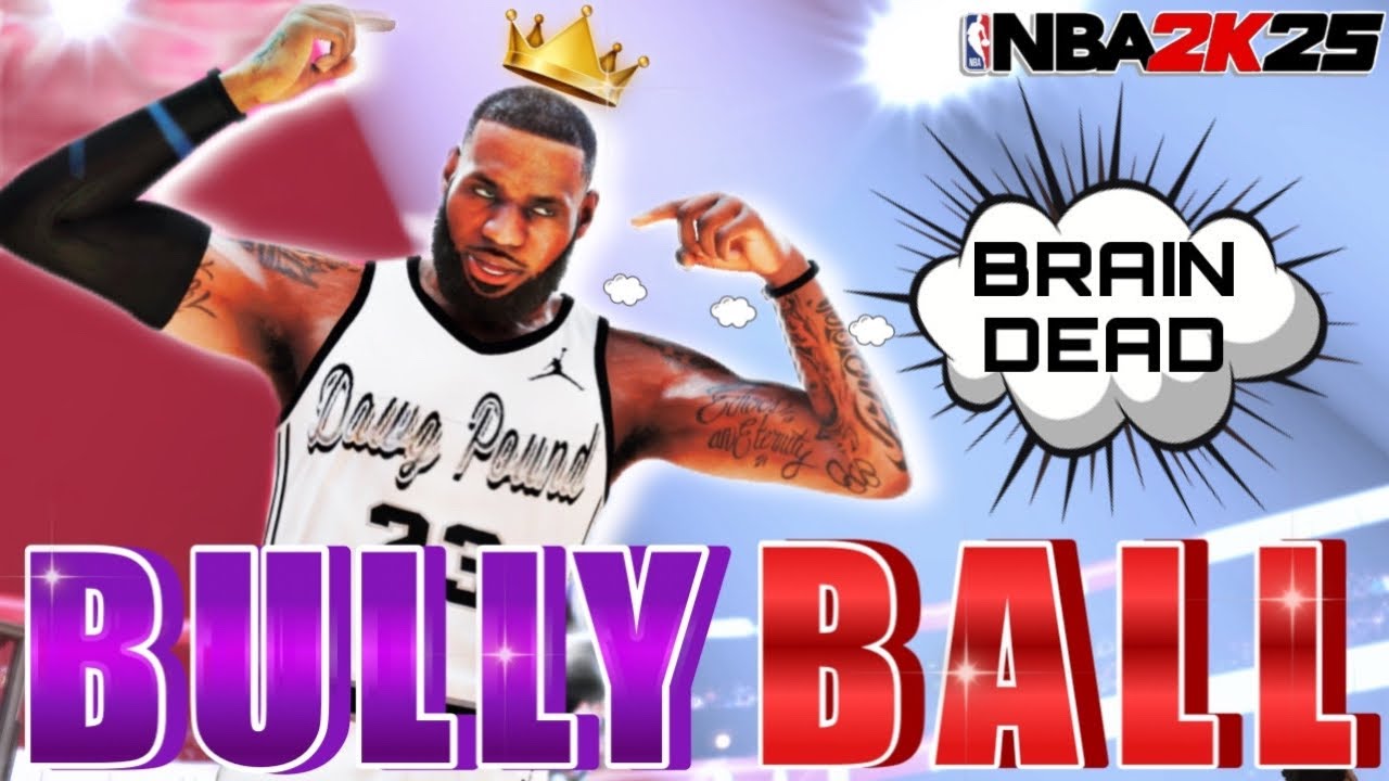BULLY BALL is UNSTOPPABLE in NBA 2K25! ULTIMATE BULLY TUTORIAL! PATCH 3 wit LEGEND STRONG HANDLE ...