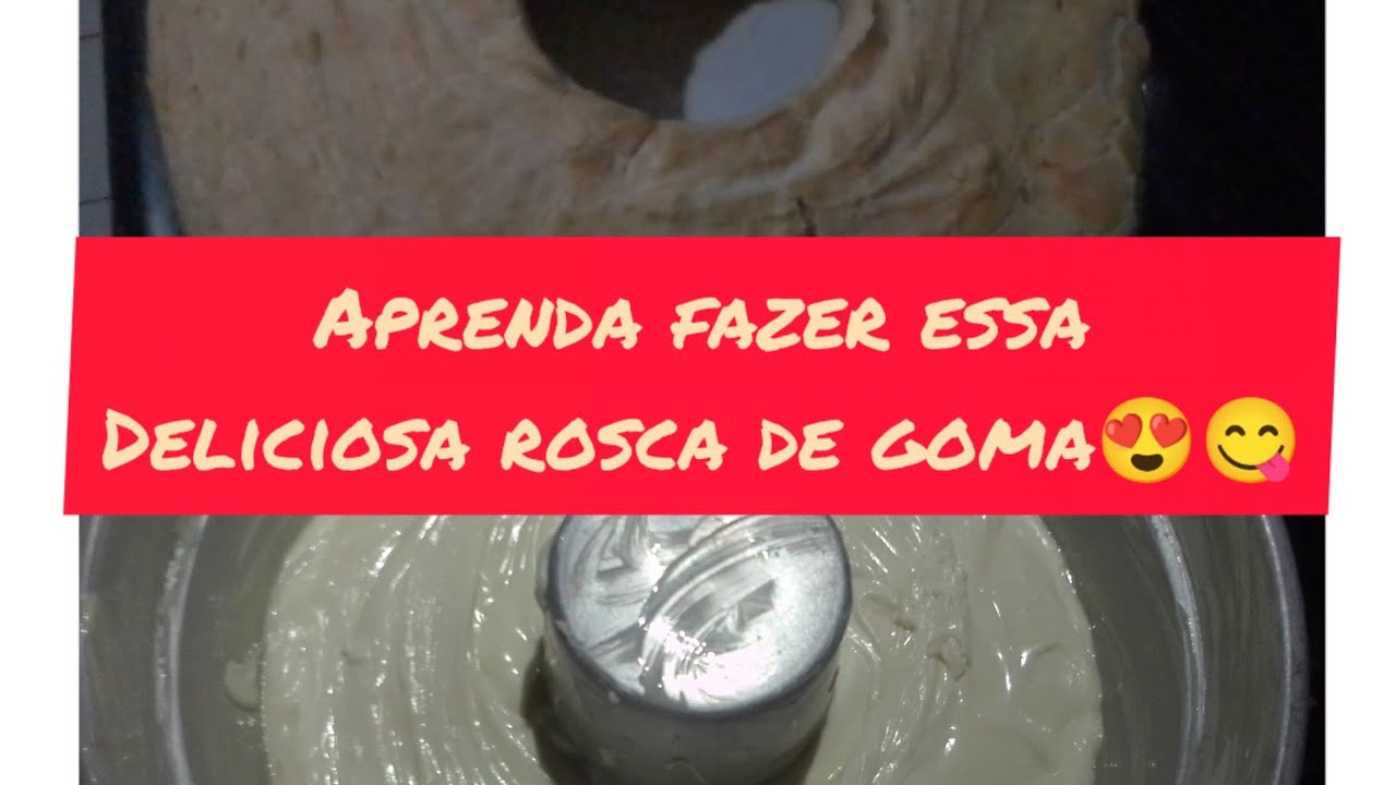 Rosca De Goma De Tapioca #Vc não vai parar de comer 😋 - YouTube
