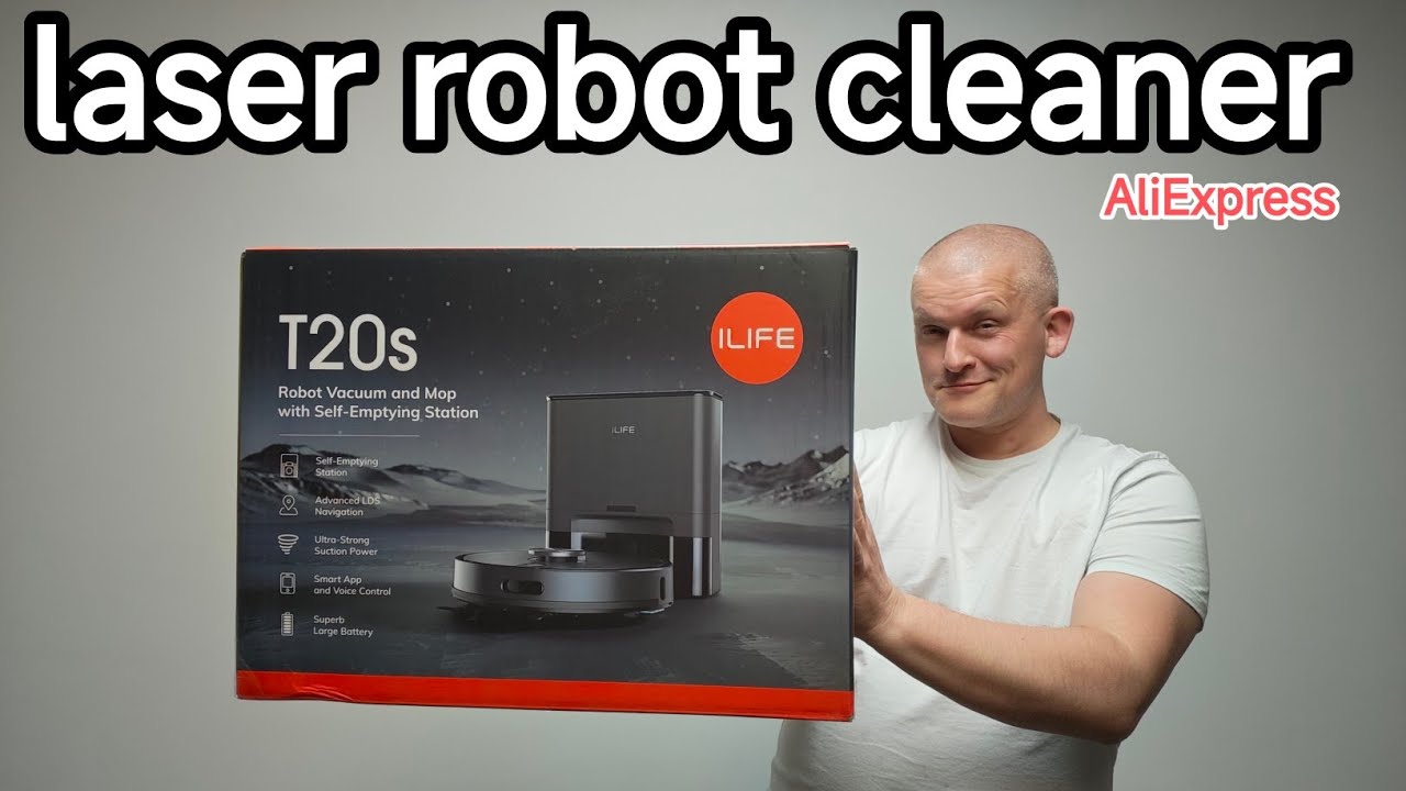 ILIFE T20S LDS Robot Vacuum Cleaner - YouTube