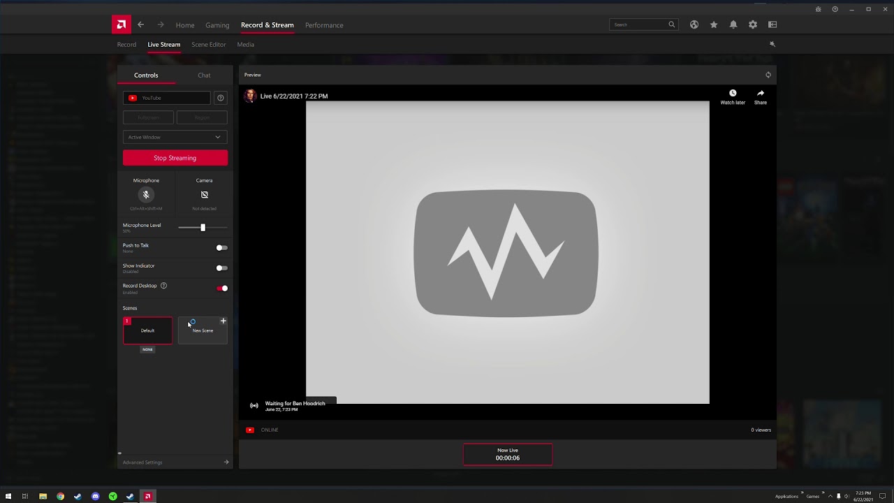 Live 6/22/2021 7:22 PM - YouTube