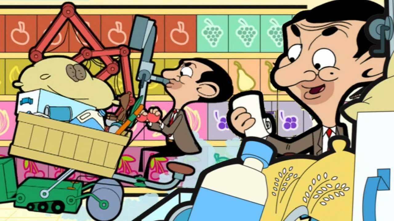 Inventive Bean Builds Super Trolley! | Mr Bean Animated Season 1 | Full ...