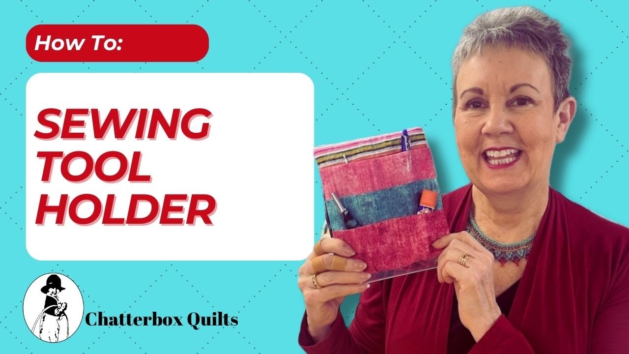 Sewing Tool Holder: Easy DIY Tutorial - YouTube