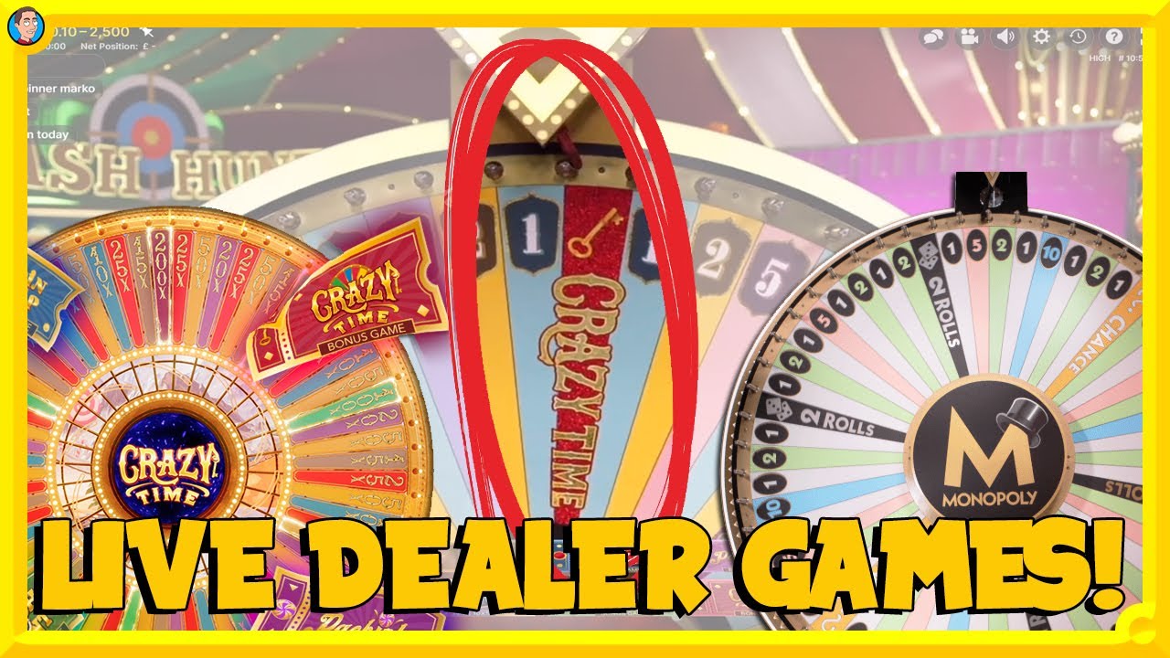 Crazy Time, Monopoly Live, Blackjack & Immersive Roulette! - YouTube