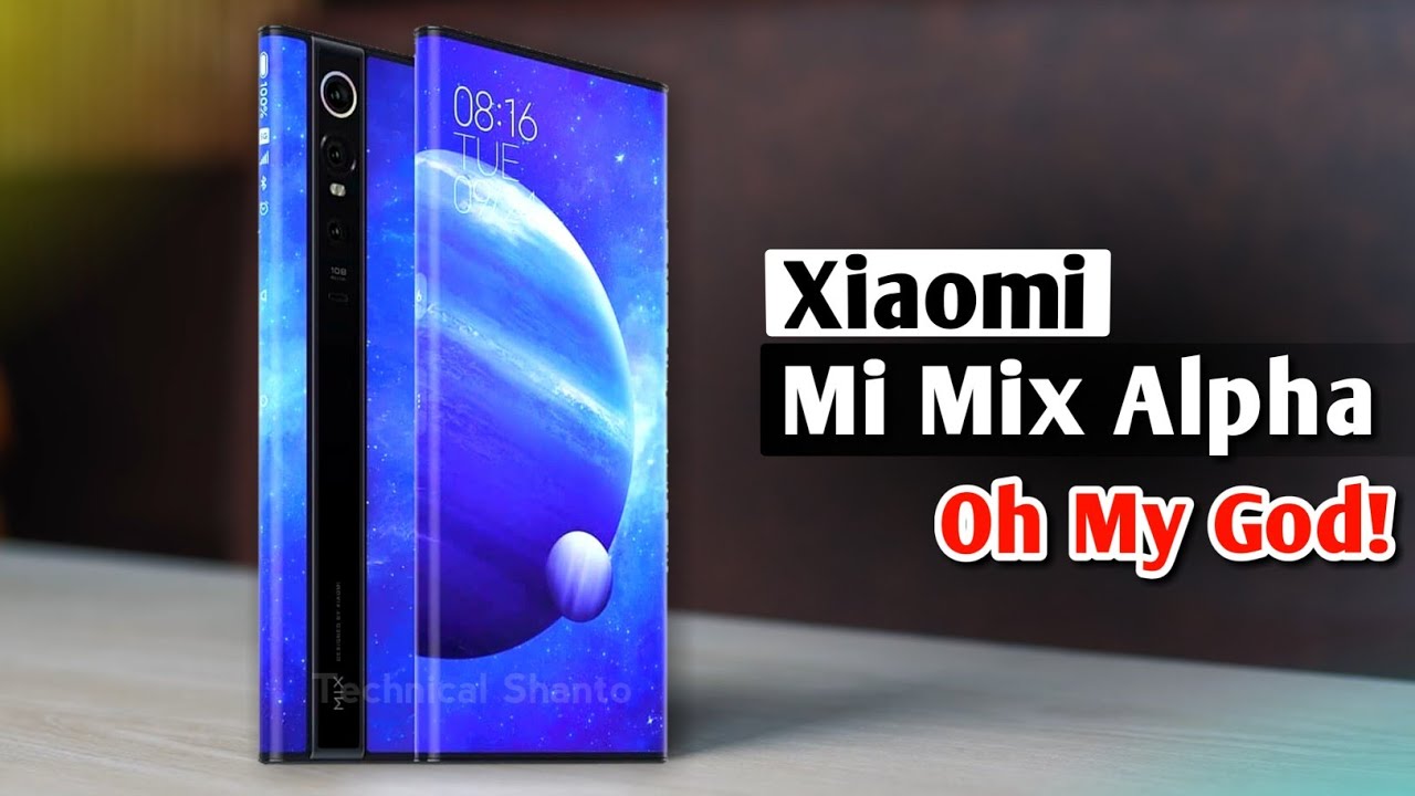 Xiaomi Mi Mix Alpha 5g - future is here | 108MP camera, 12/512gb, All ...