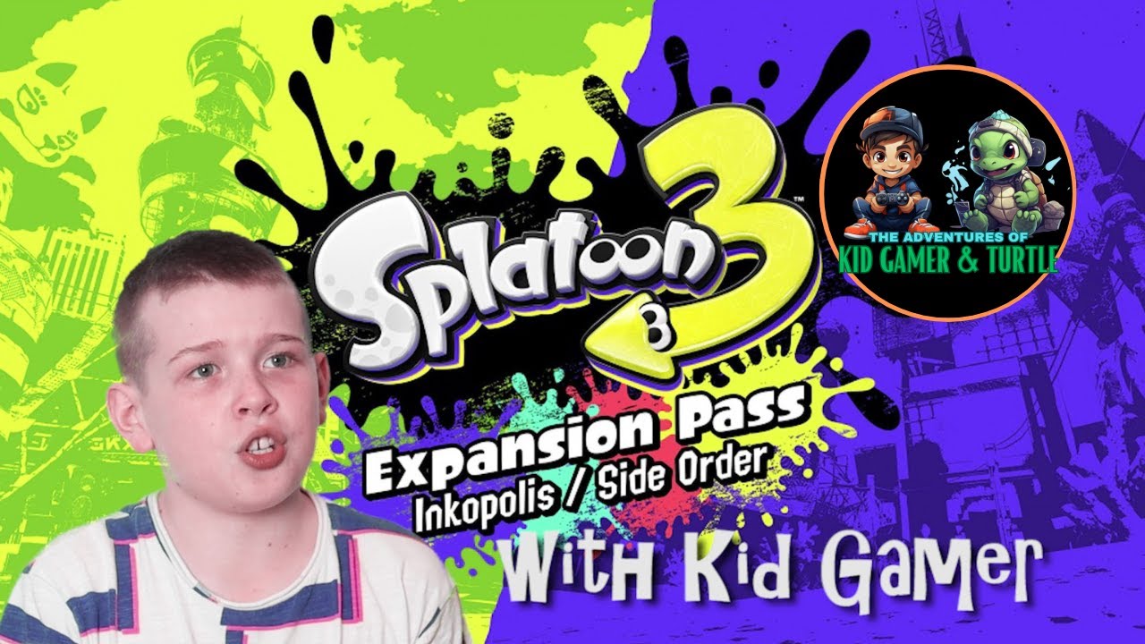 Splatoon 3 Expansion Pass Inkopolis Square WalkThrough with Kid Gamer ...