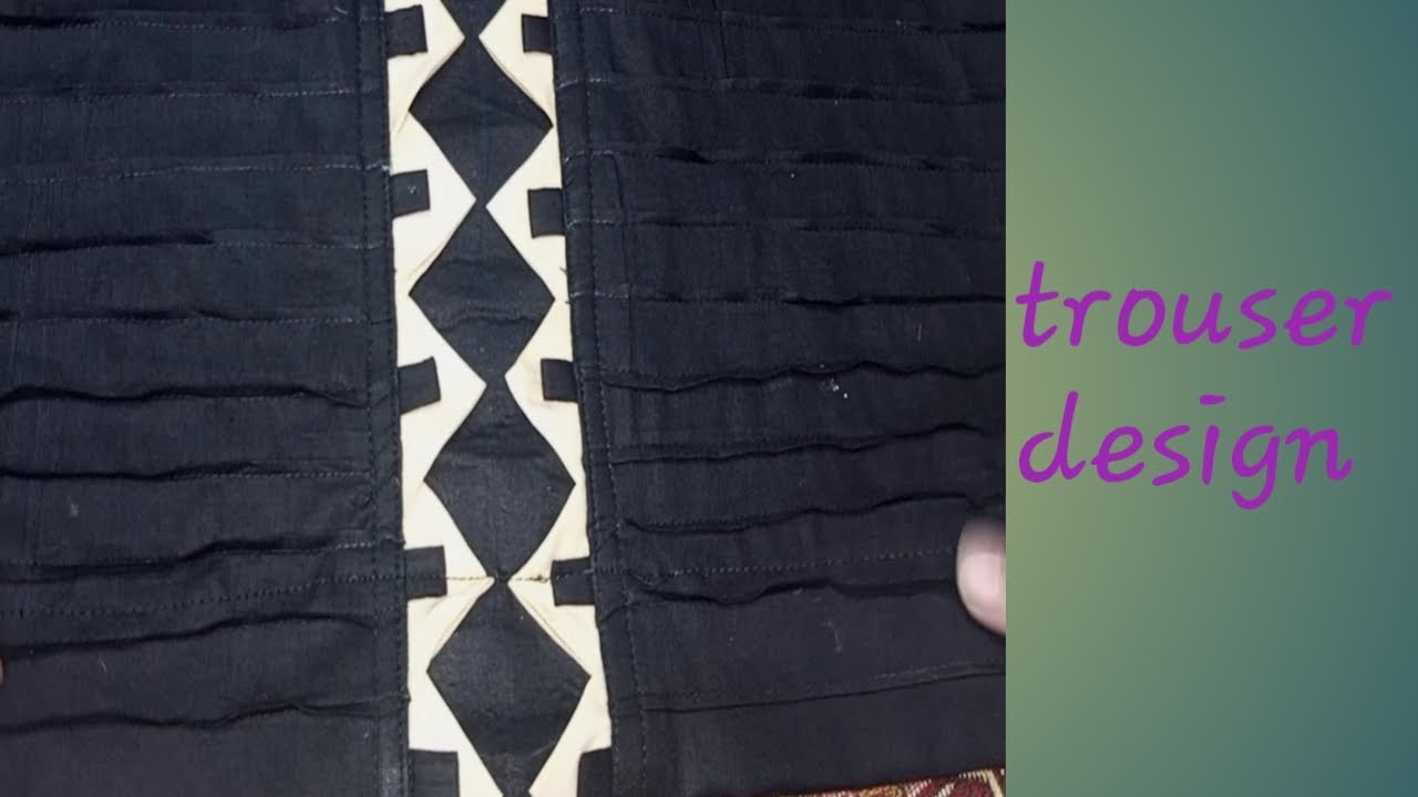 trouser design by M.S fashion designer - YouTube